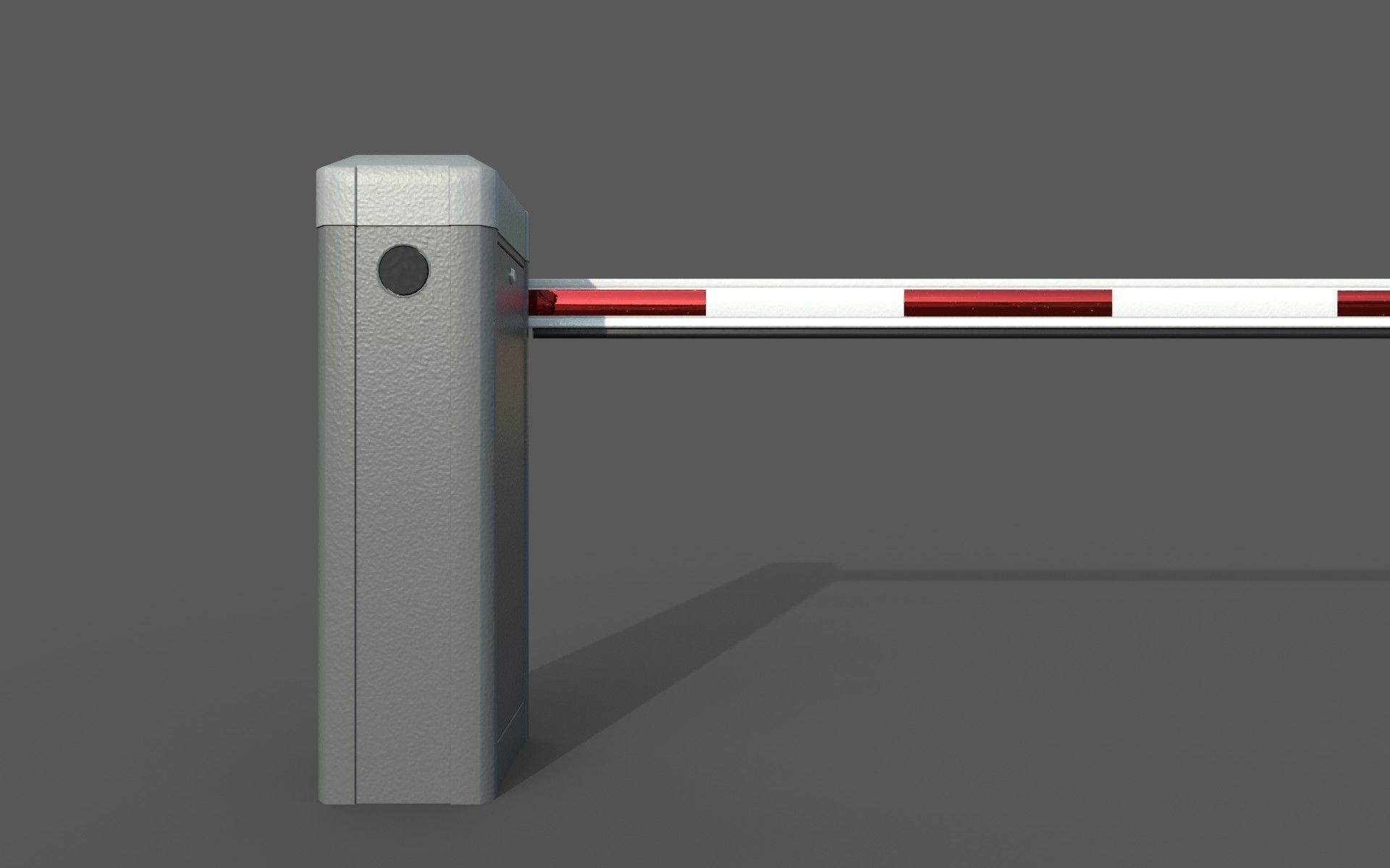 Simple Barrier 3D model | CGTrader