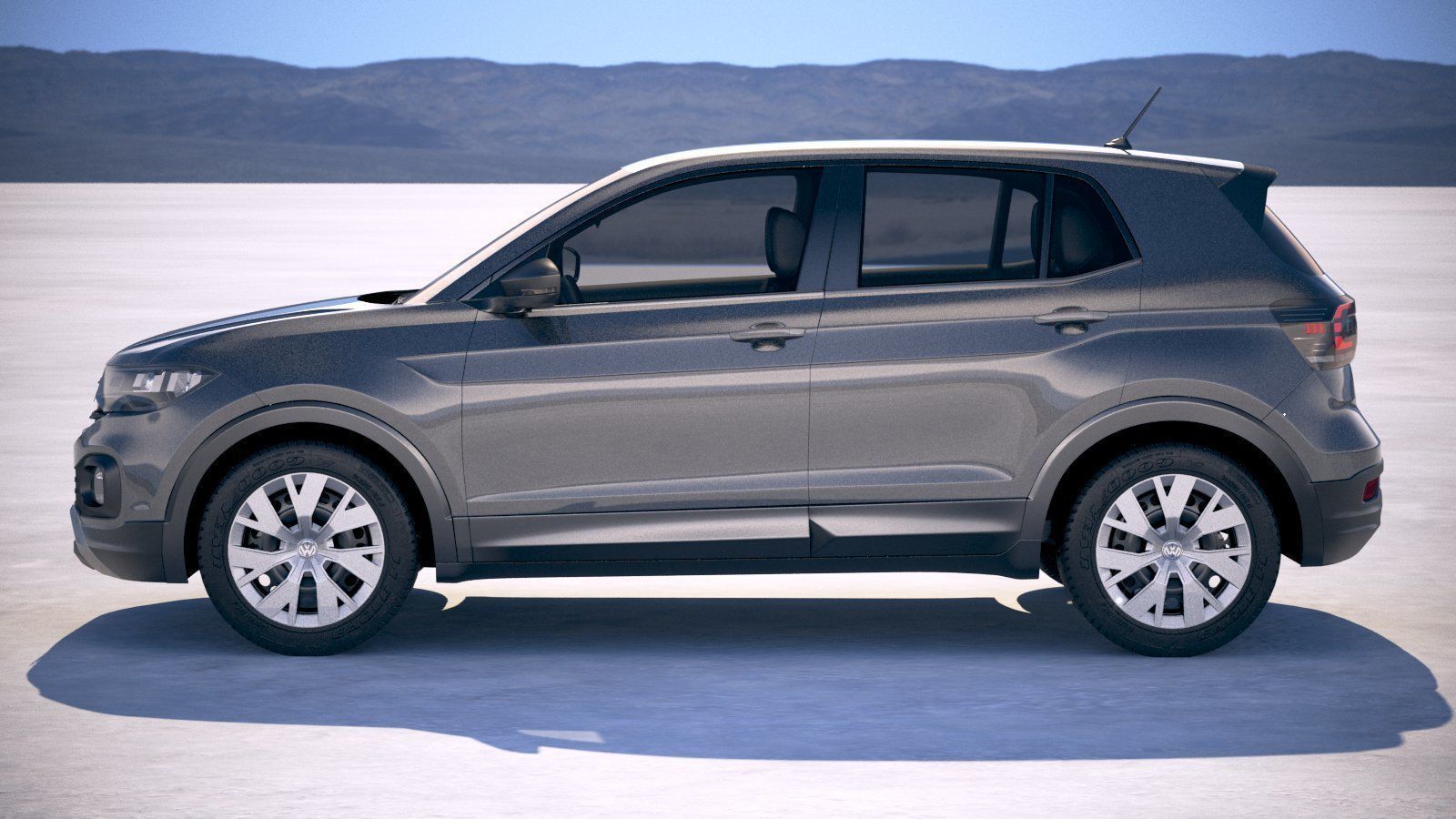 Volkswagen T-Cross basic 2019 3D model | CGTrader