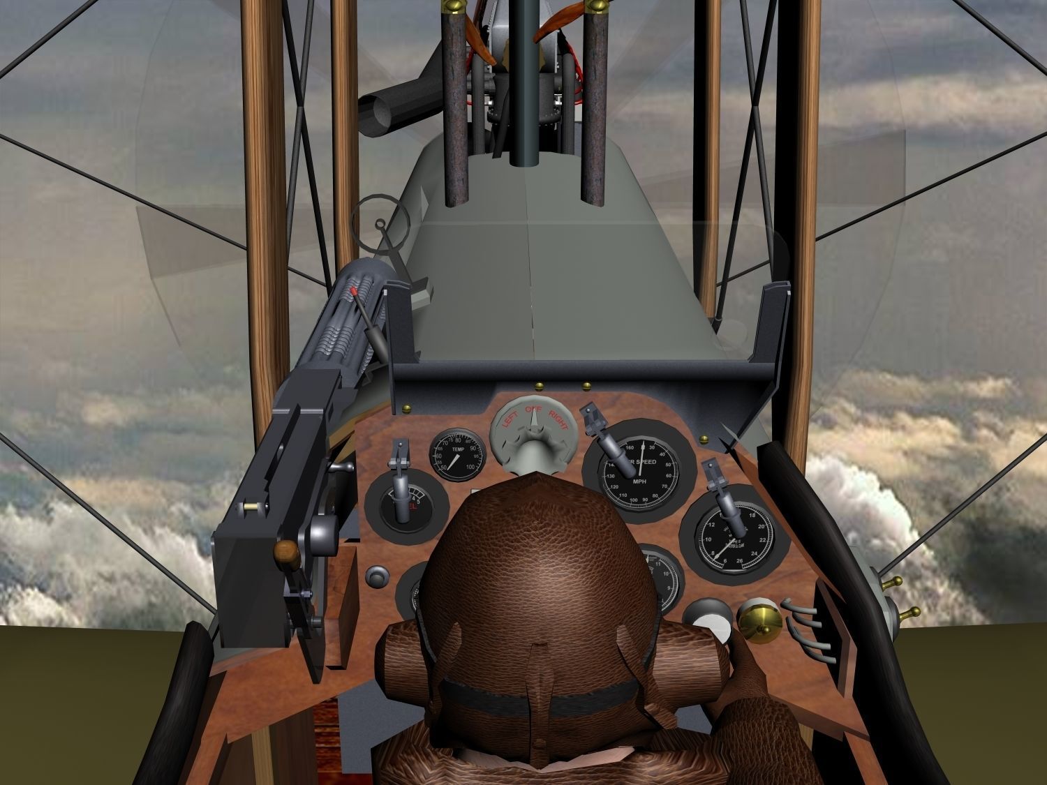 Airco DH 9 WWI biplane 3D model | CGTrader