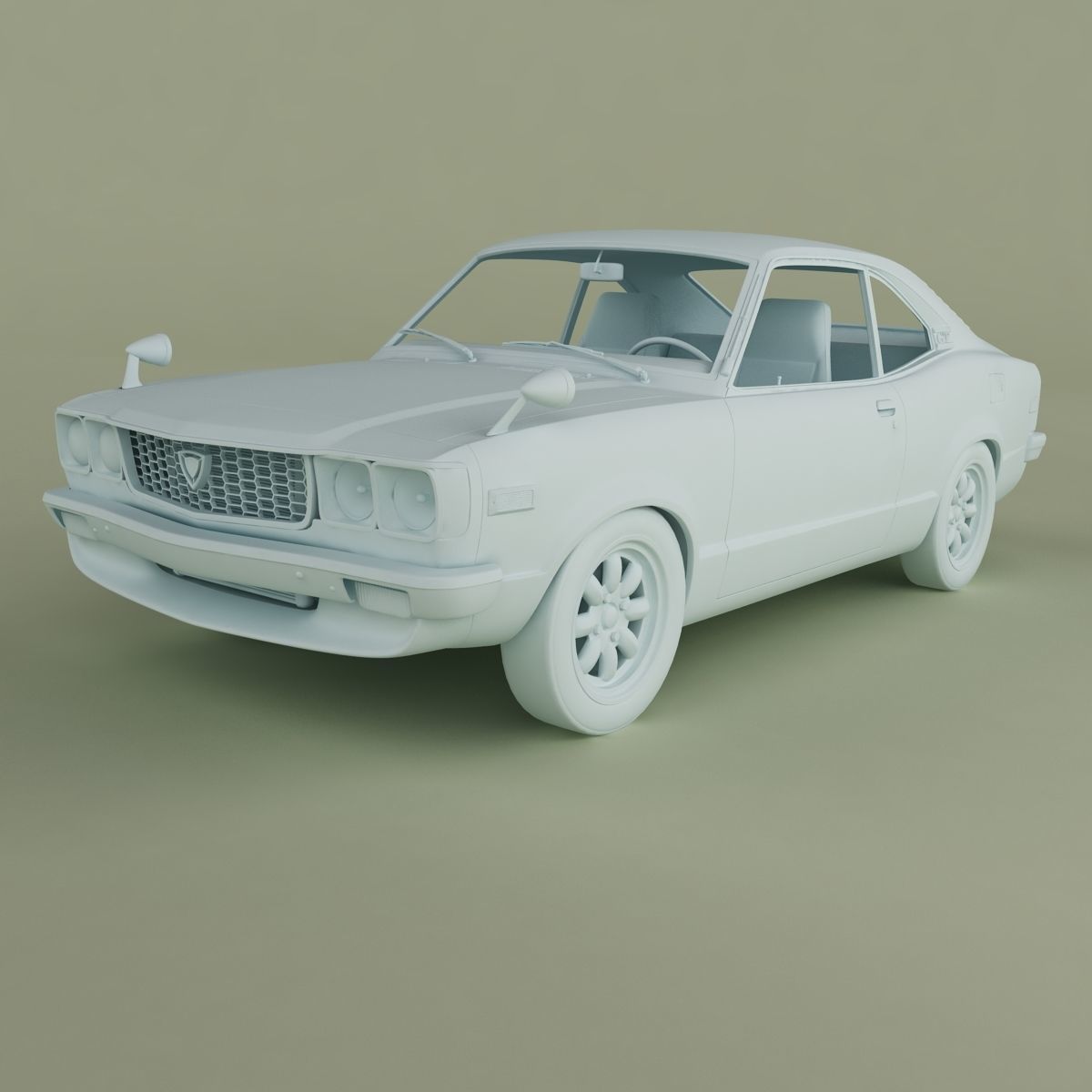 Mazda RX3 Savanna 3D model | CGTrader