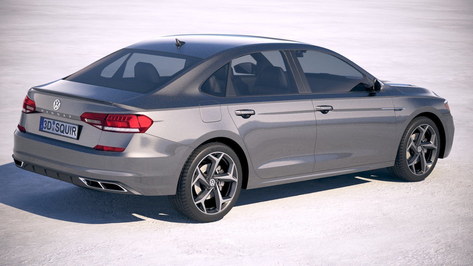 Volkswagen Passat R-line 2020 3D model | CGTrader