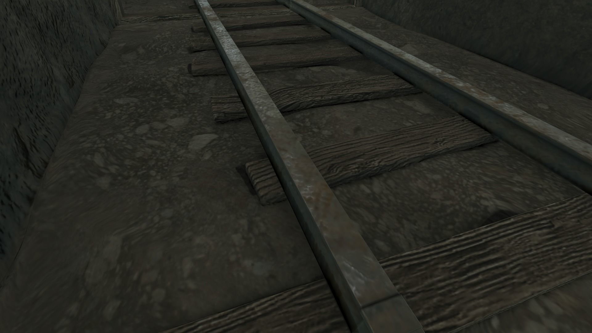 3D model Low Poly Modular Mine Shaft With PBR Materials VR / AR / low ...