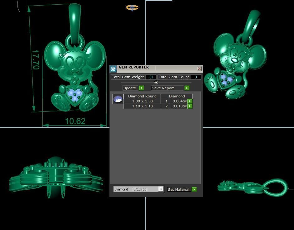 PPD-197-DIA 3D model 3D printable | CGTrader