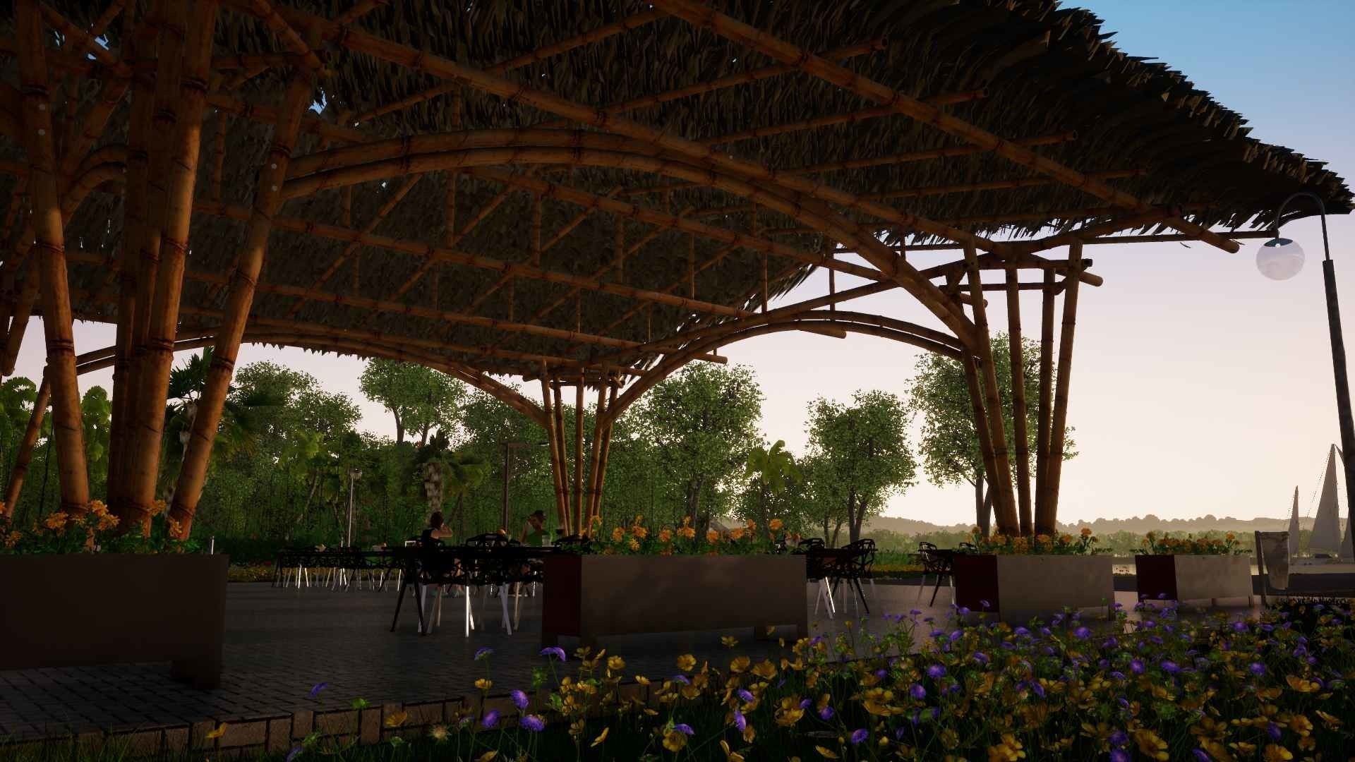 GUADUA STRUCTURE 3D model | CGTrader