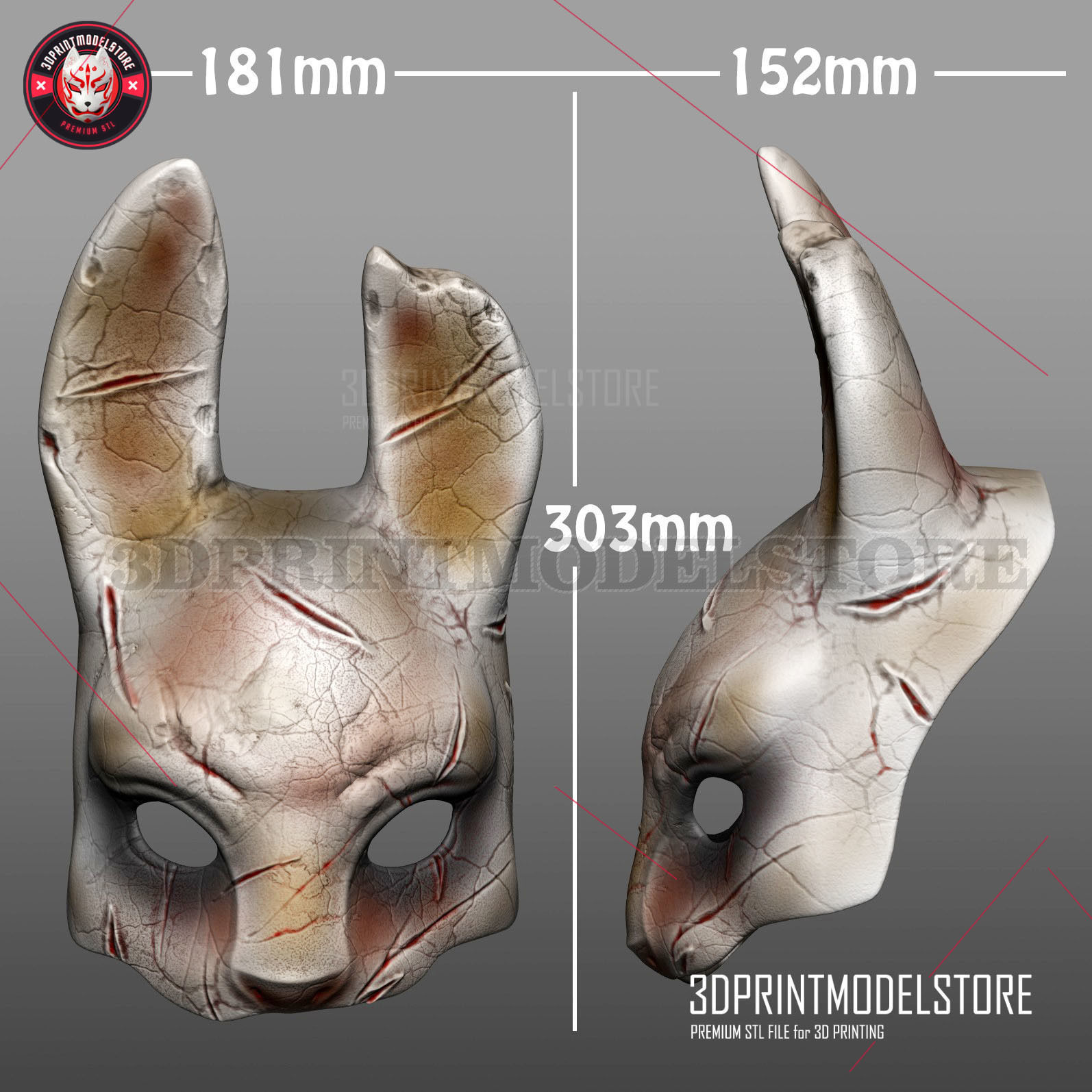 Dead By Daylight The Huntress Mask Halloween Cosplay Helmet STL 3D ...