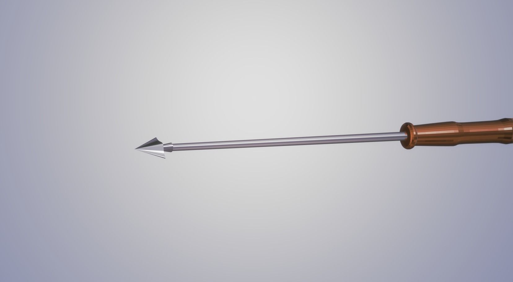 3D model roman spear - pilum VR / AR / low-poly | CGTrader