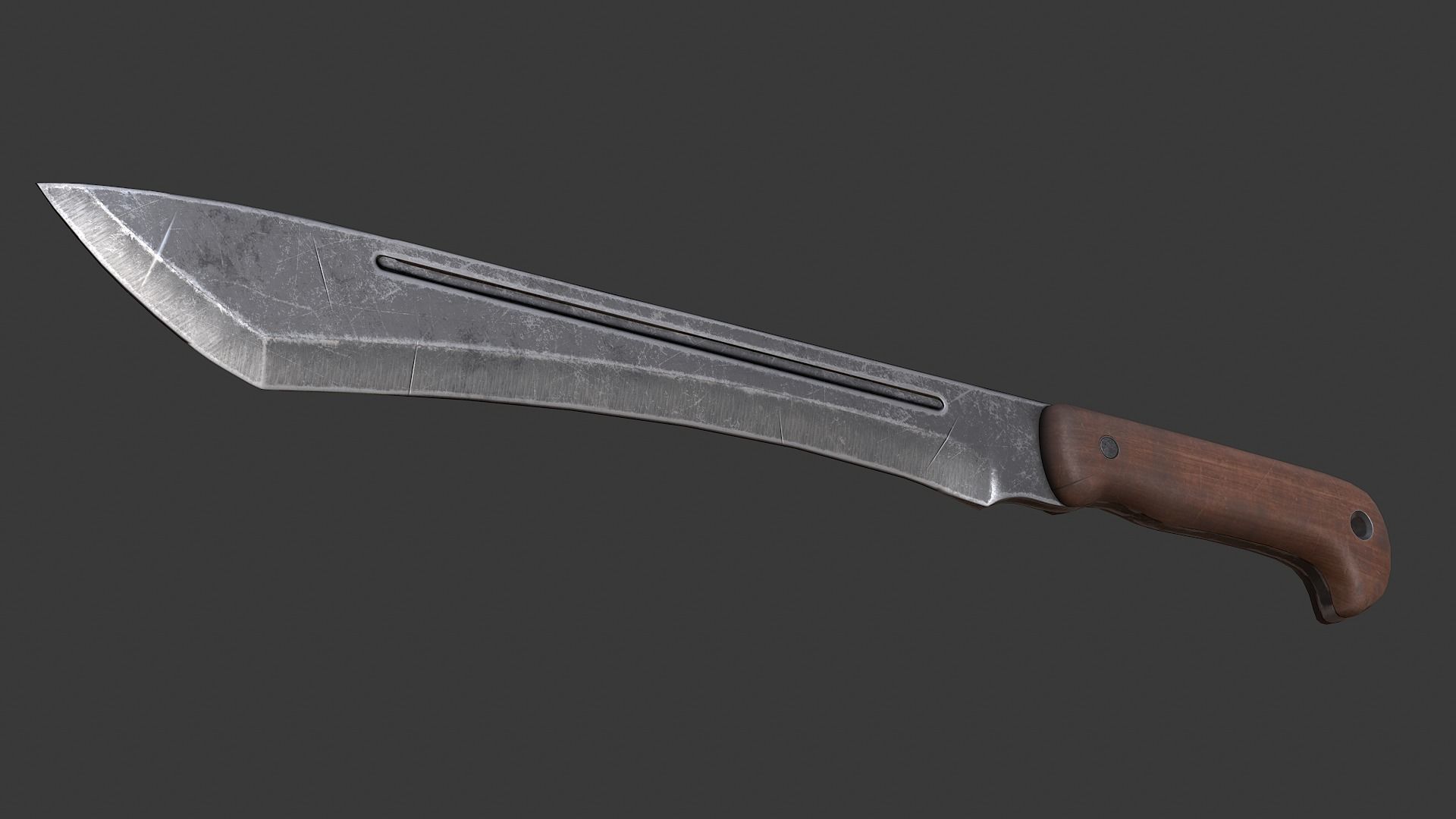 3D model Machete VR / AR / low-poly | CGTrader