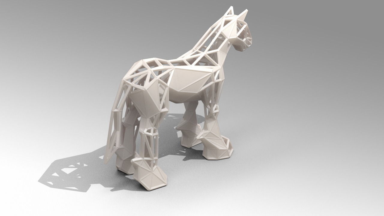 Horse 3D model 3D printable | CGTrader