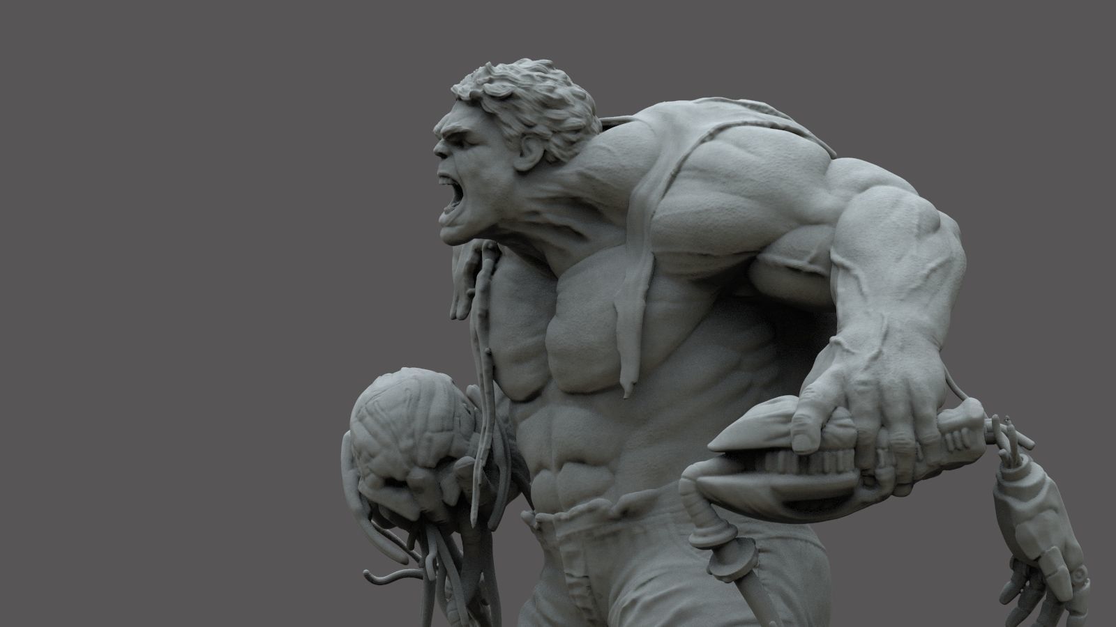 HULK AVENGER ULTRON 3D model 3D printable | CGTrader