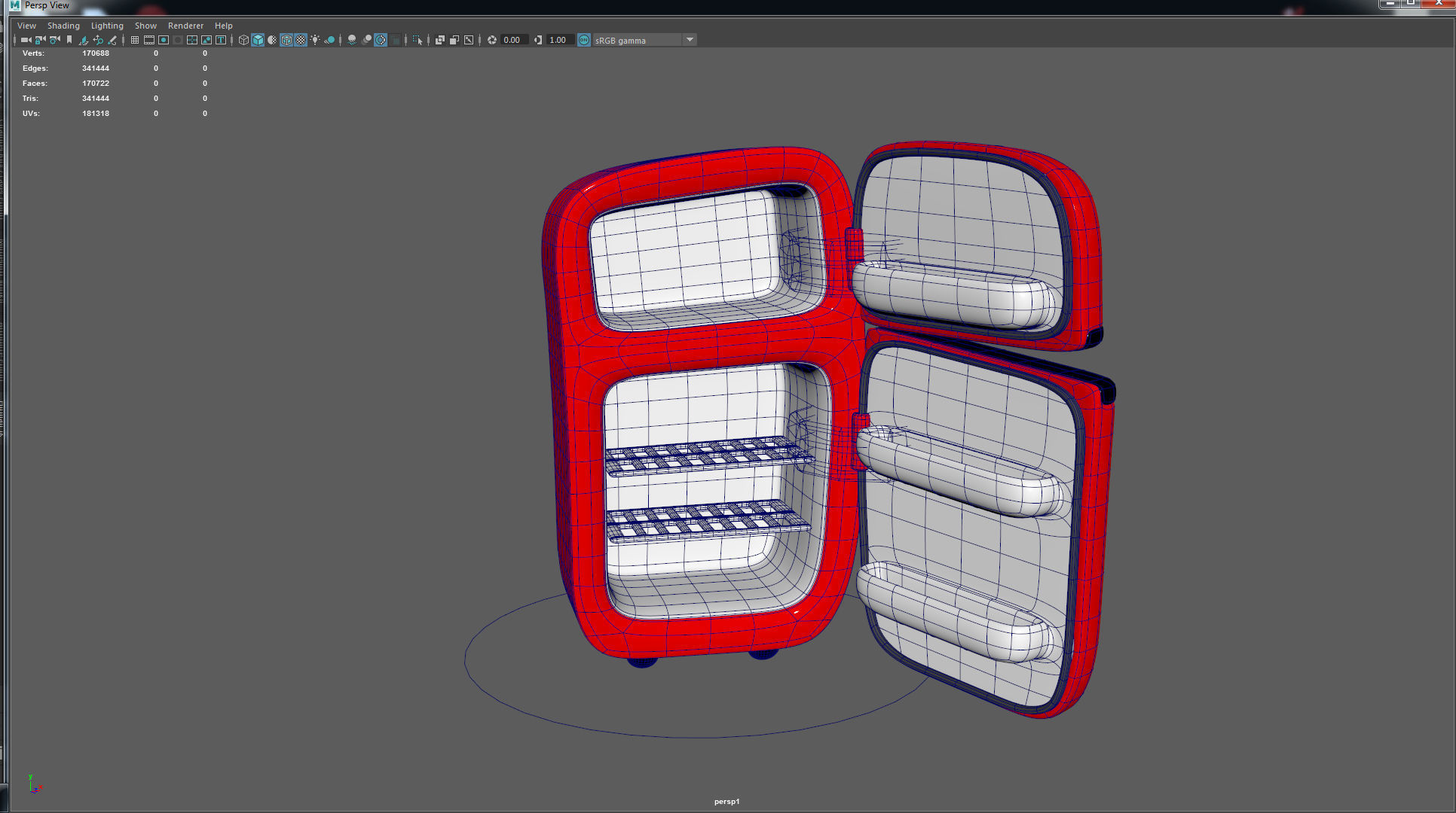 Cartoon Style Fridge animated 3D model animated rigged | CGTrader