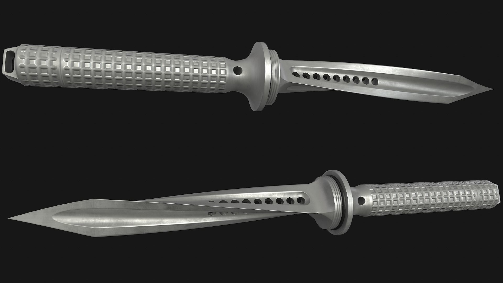 3D model Knives Pack VR / AR / low-poly | CGTrader