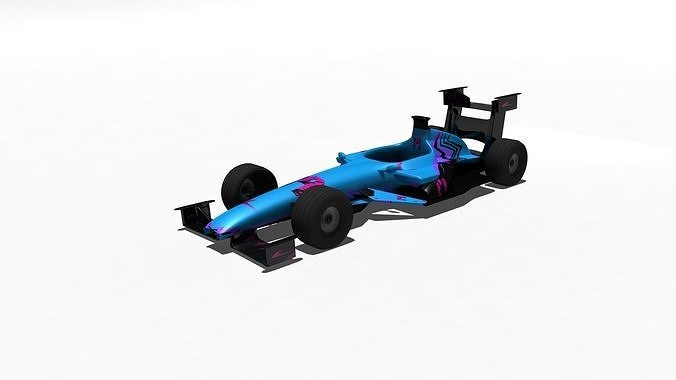 Formula Car 3D model | CGTrader