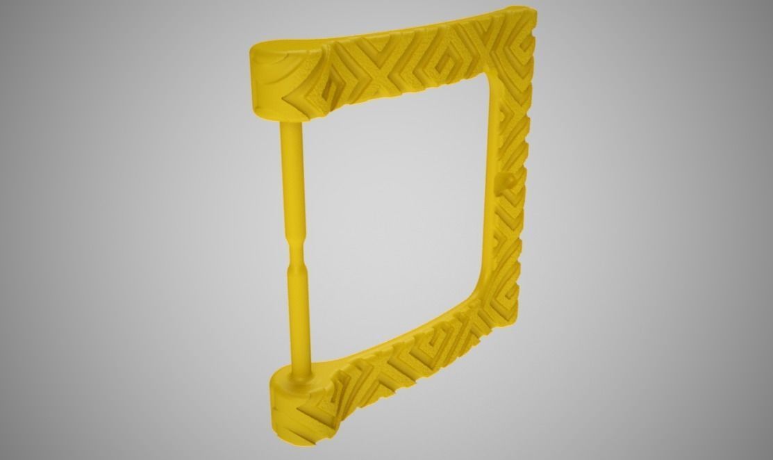 Belt Buckle 4 3D model 3D printable | CGTrader