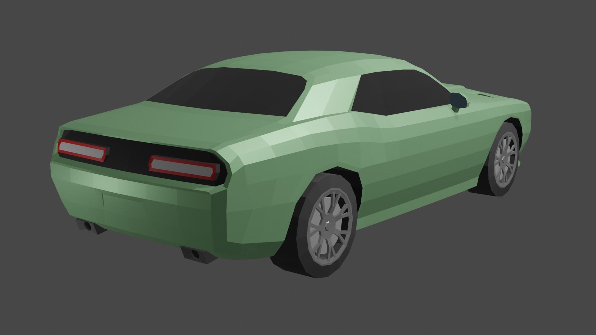 Dodge Challenger SRT Hellcat 2015 free VR / AR / low-poly 3D model ...