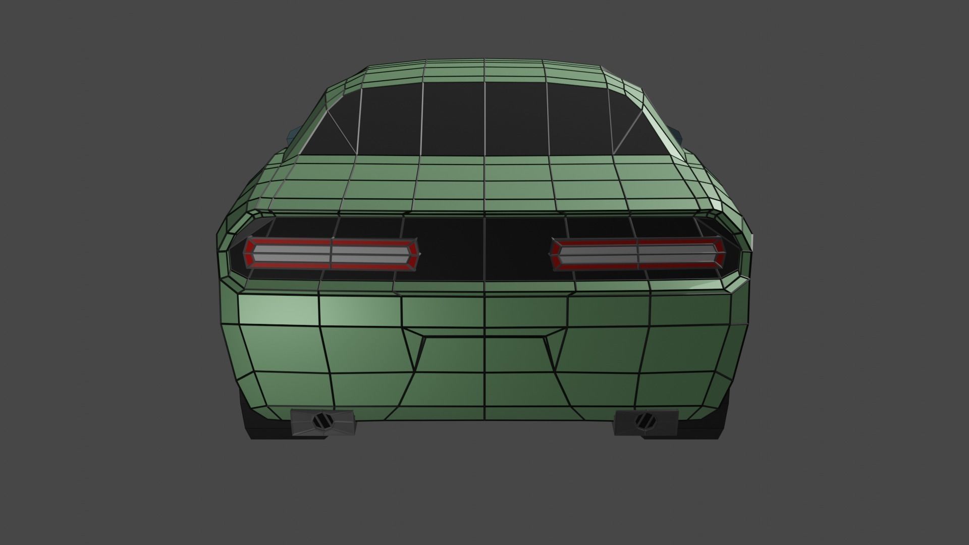 Dodge Challenger SRT Hellcat 2015 free VR / AR / low-poly 3D model ...