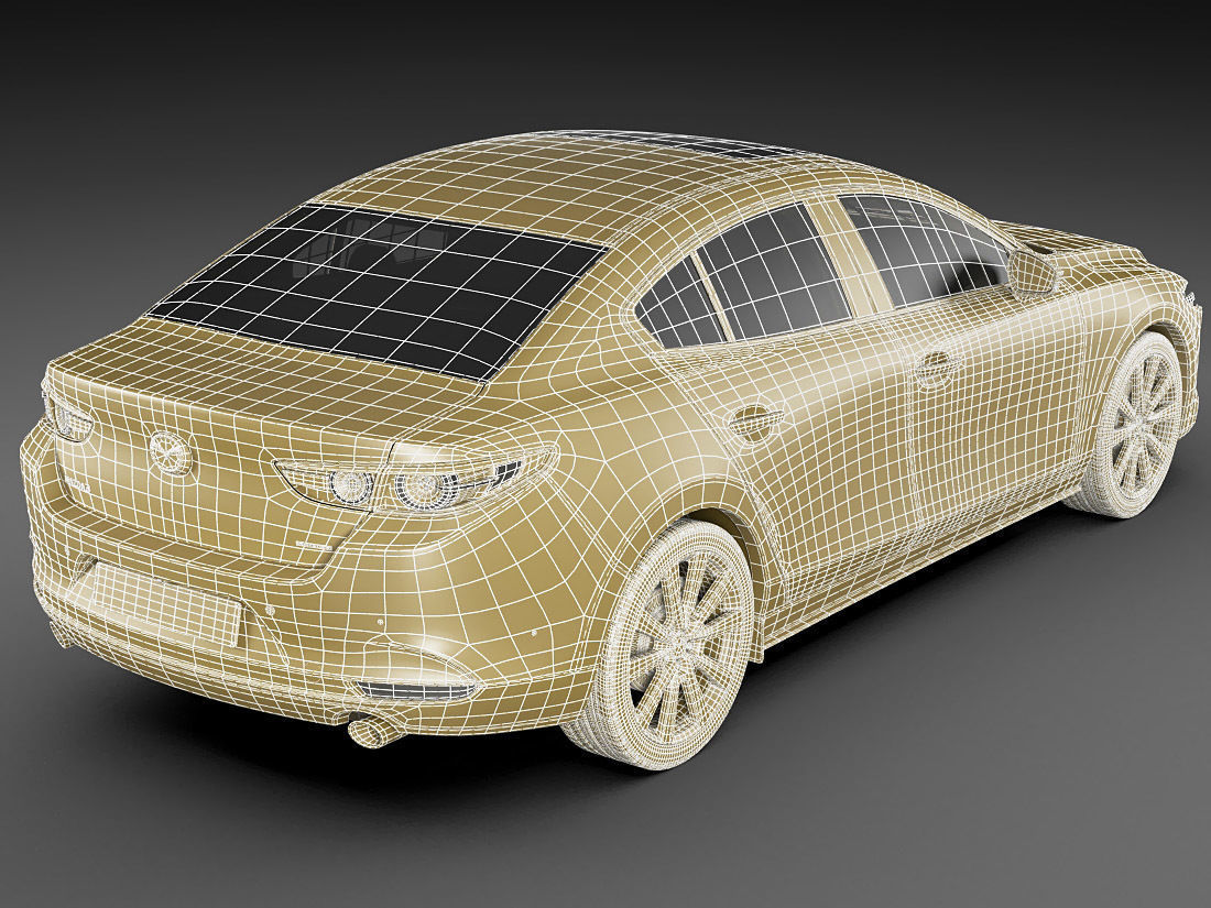 Mazda 3 Sedan 2020 3D model | CGTrader