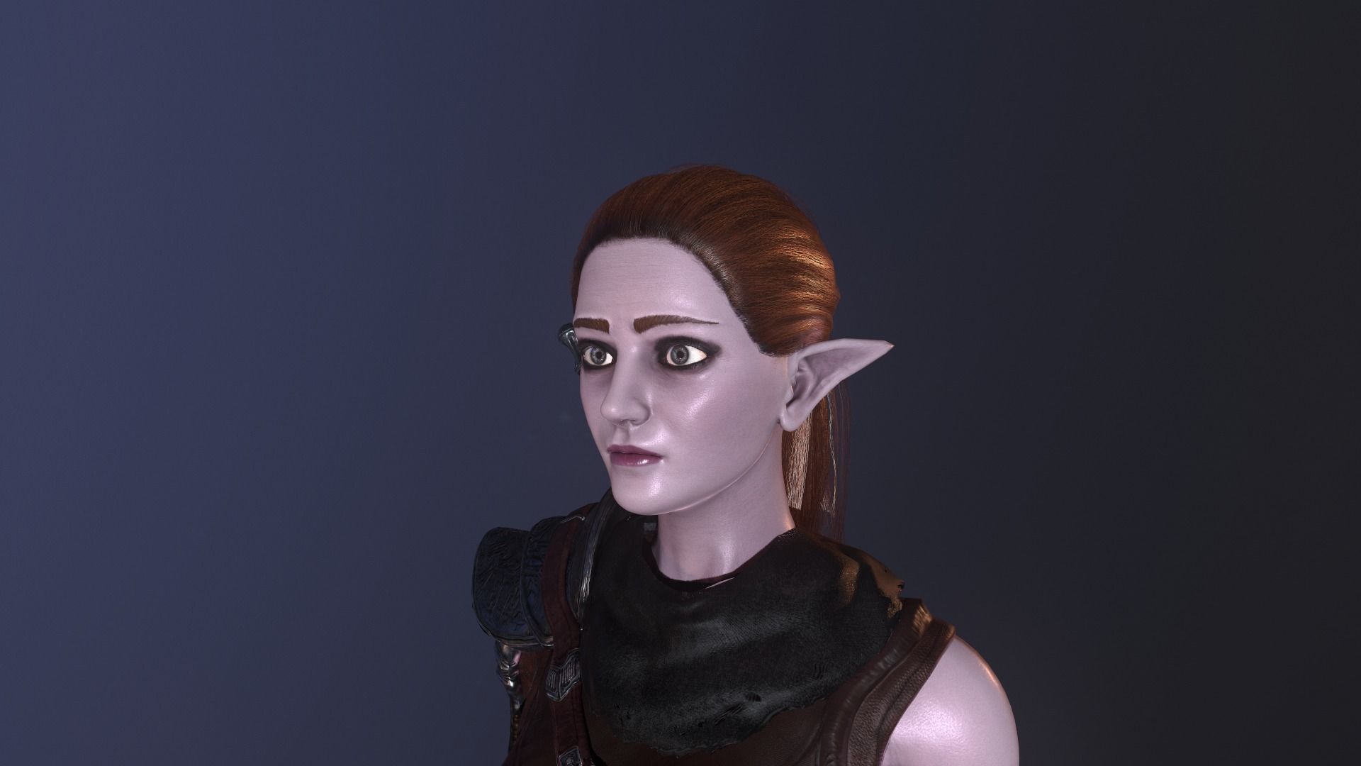 3D model Female elf character - animated VR / AR / low-poly | CGTrader