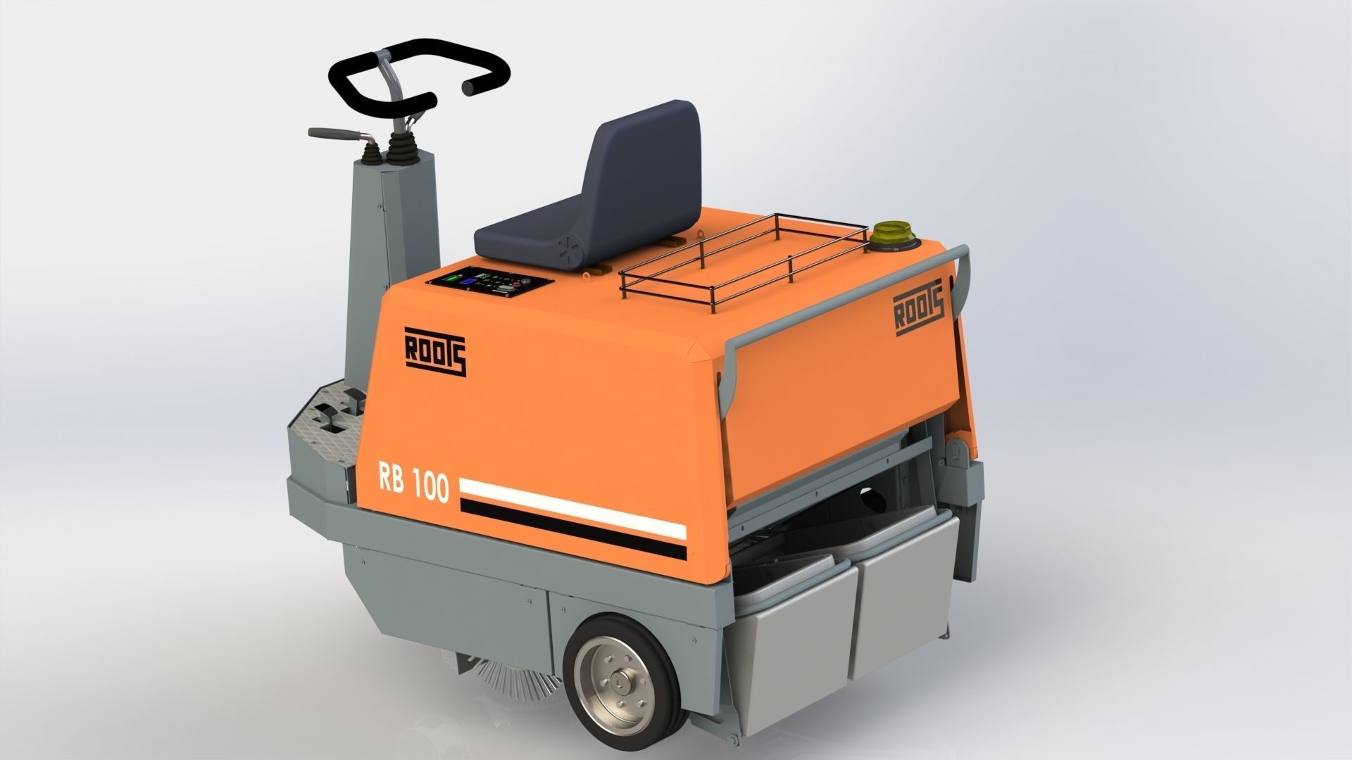 RootsSweep RB 100 3D model | CGTrader
