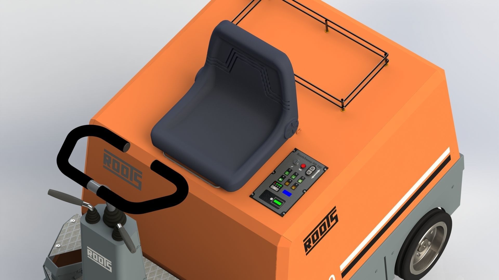 RootsSweep RB 100 3D model | CGTrader