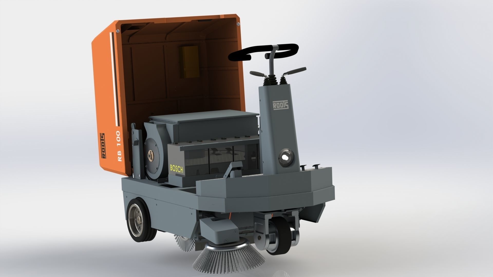 RootsSweep RB 100 3D model | CGTrader