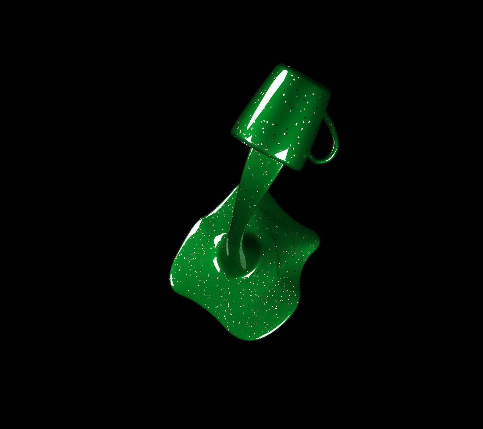 Mug creative lamp 3D model | CGTrader