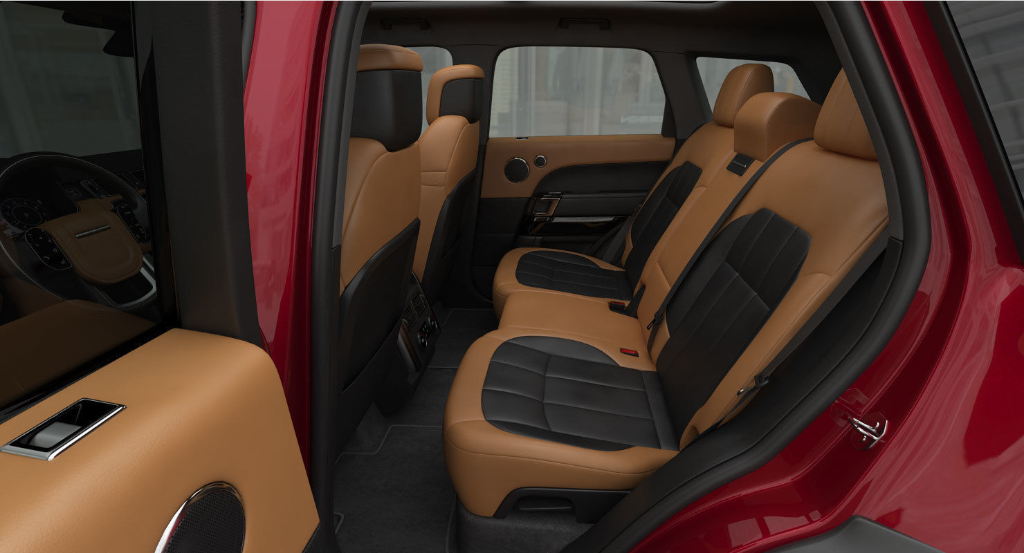 Range Rover Sport 2018 detailed interior 3D model | CGTrader