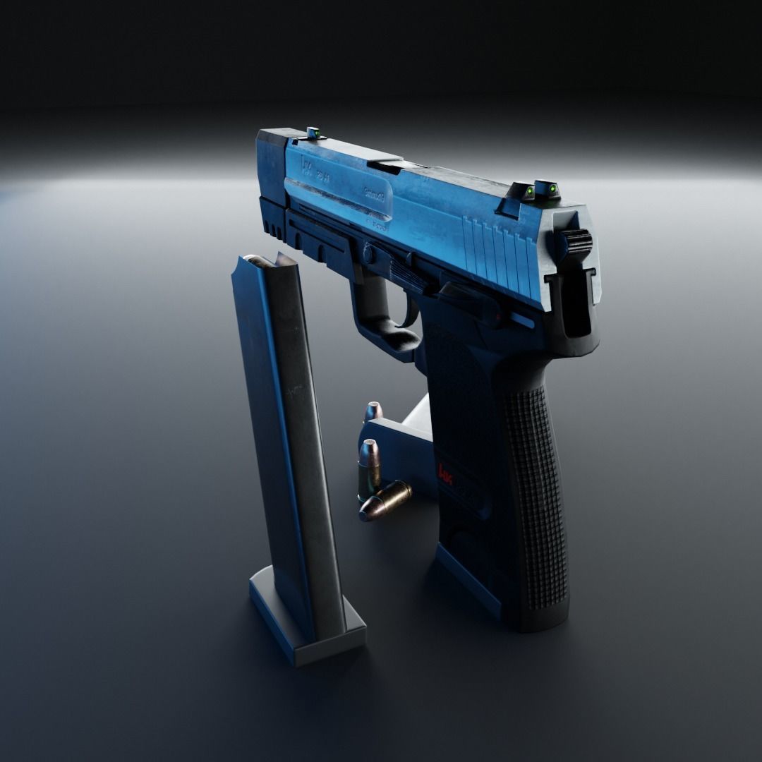3D model USP Match VR / AR / low-poly | CGTrader