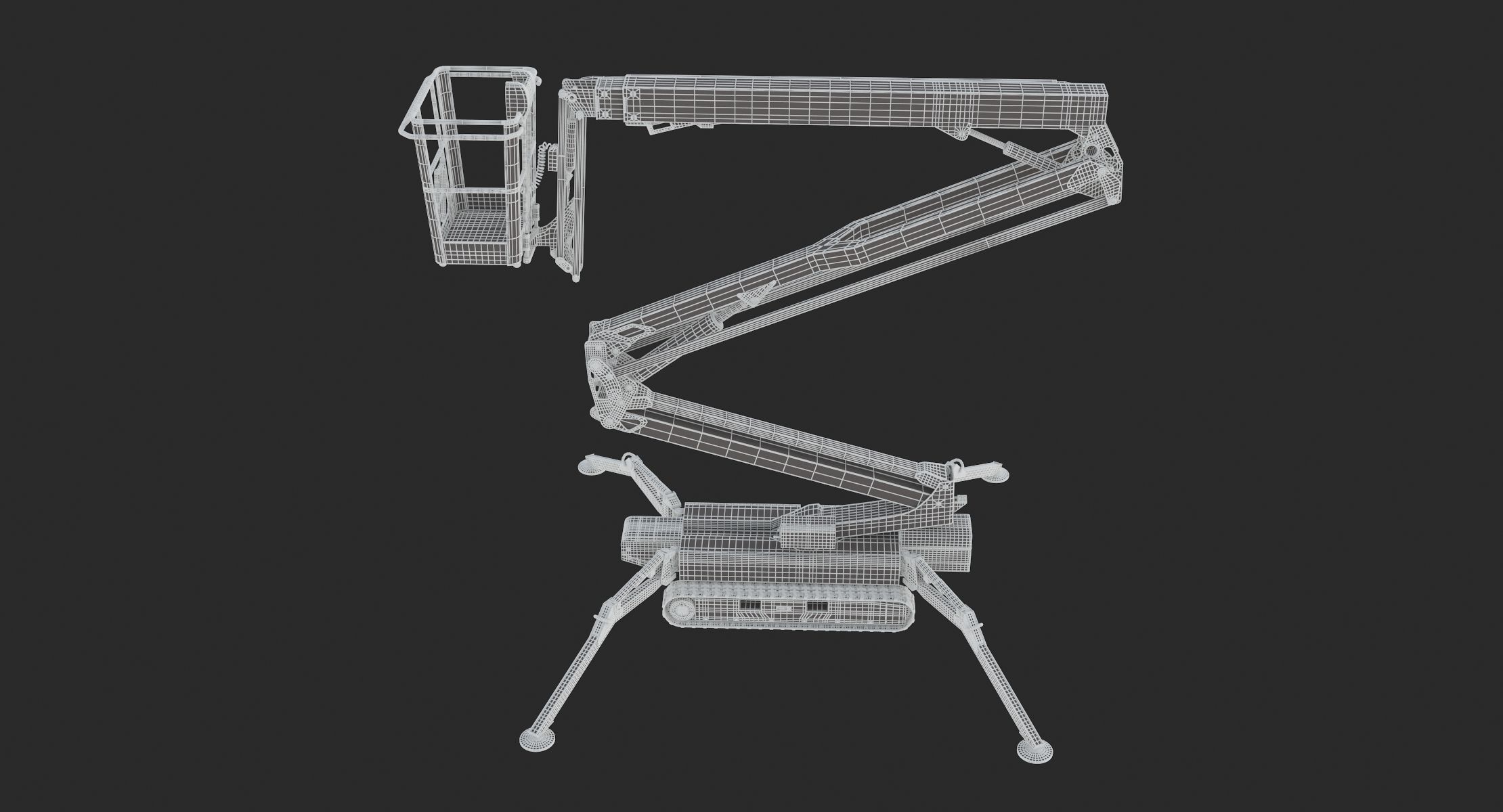 JLG X770AJ Compact Compact Crawker Boom 3D model | CGTrader