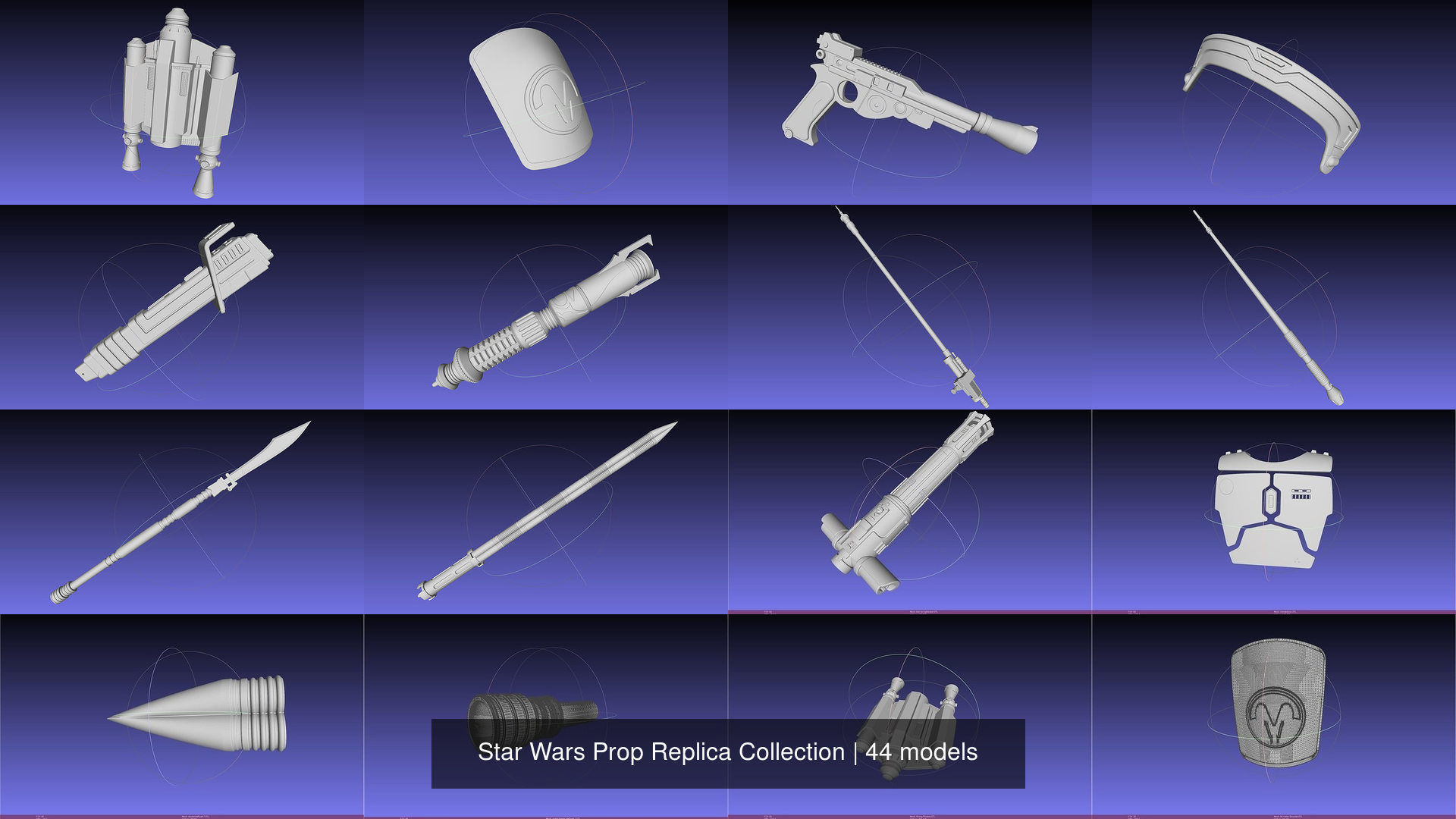 Star Wars Prop Replica Collection | CGTrader