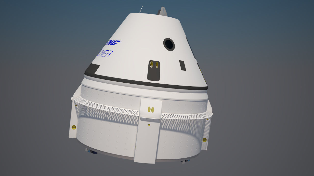 Boeing Starliner CST 100 Exterior 3D model | CGTrader