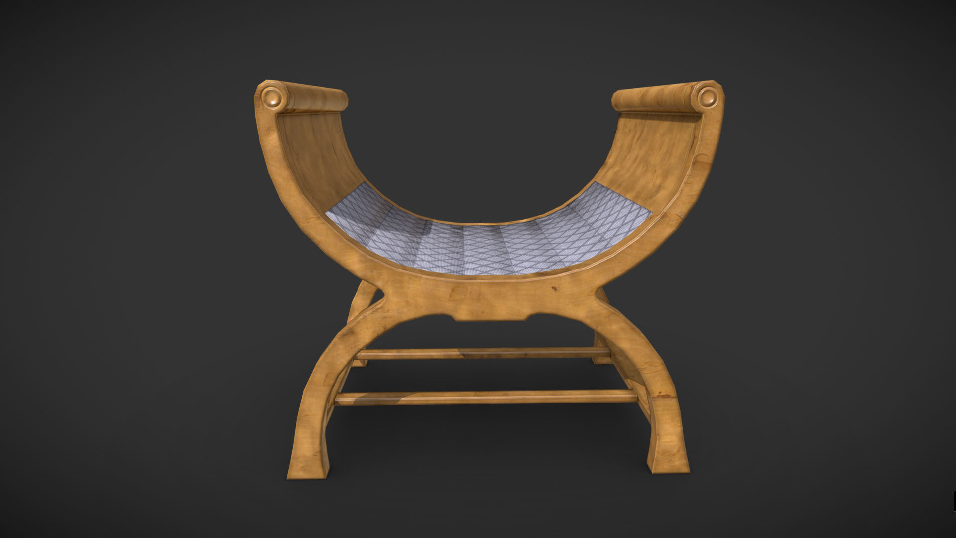 Cylindrical Chair free VR / AR / low-poly 3D model | CGTrader