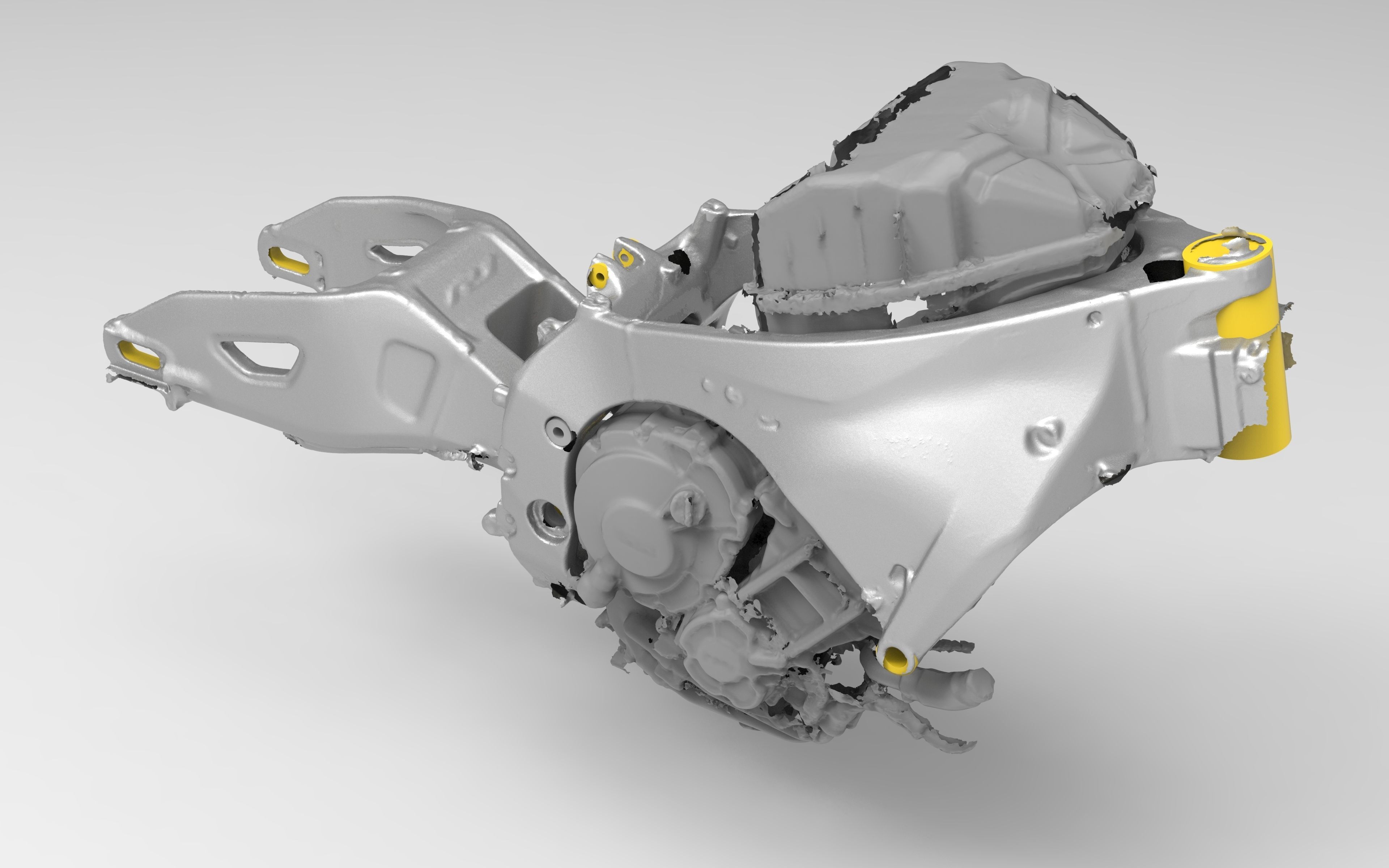 yamaha 1000 r1 2015 frame 3D model | CGTrader