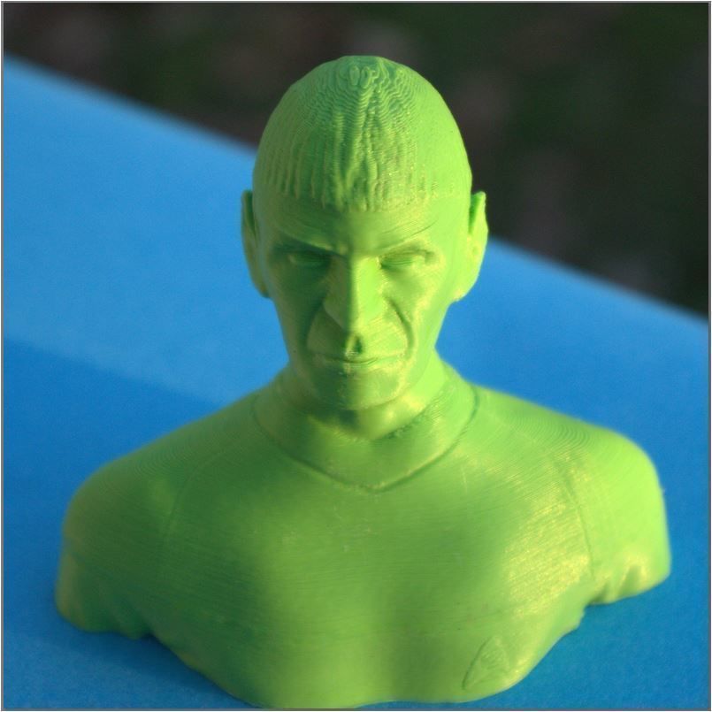 Mr Spock bust 3D model 3D printable | CGTrader