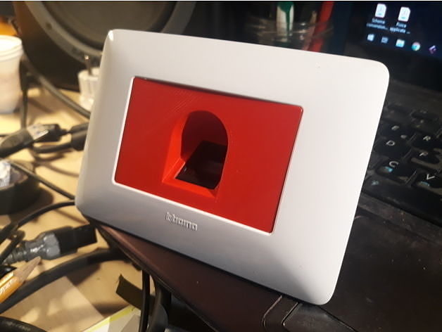 Fingerprint sensor BTicino 3D model 3D printable | CGTrader