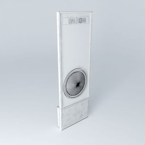 HAL 9000 free 3D Model MAX OBJ 3DS FBX STL DAE - CGTrader.com