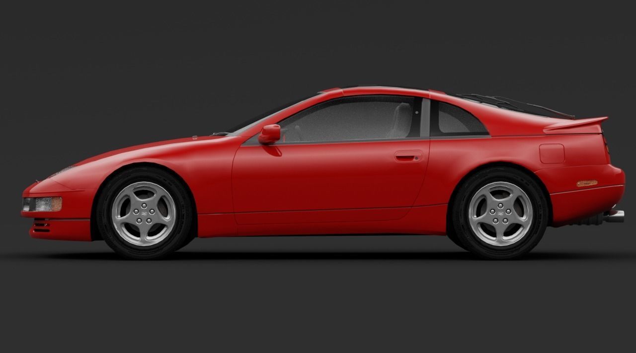 3D model Nissan 300ZX Z32 VR / AR / low-poly | CGTrader