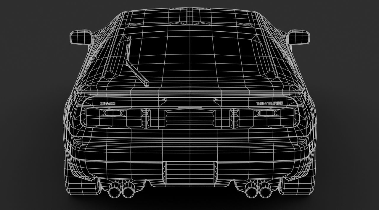 3D model Nissan 300ZX Z32 VR / AR / low-poly | CGTrader