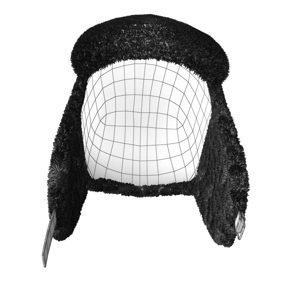 3D model trapper hat VR / AR / low-poly | CGTrader