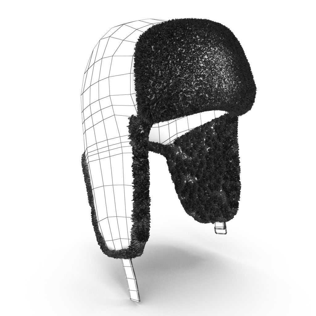 3D model trapper hat VR / AR / low-poly | CGTrader