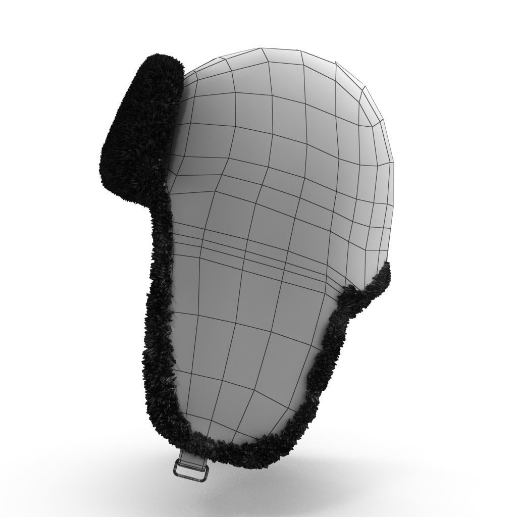 3D model trapper hat VR / AR / low-poly | CGTrader