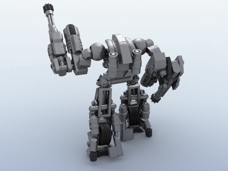 Robot 11 3D model | CGTrader