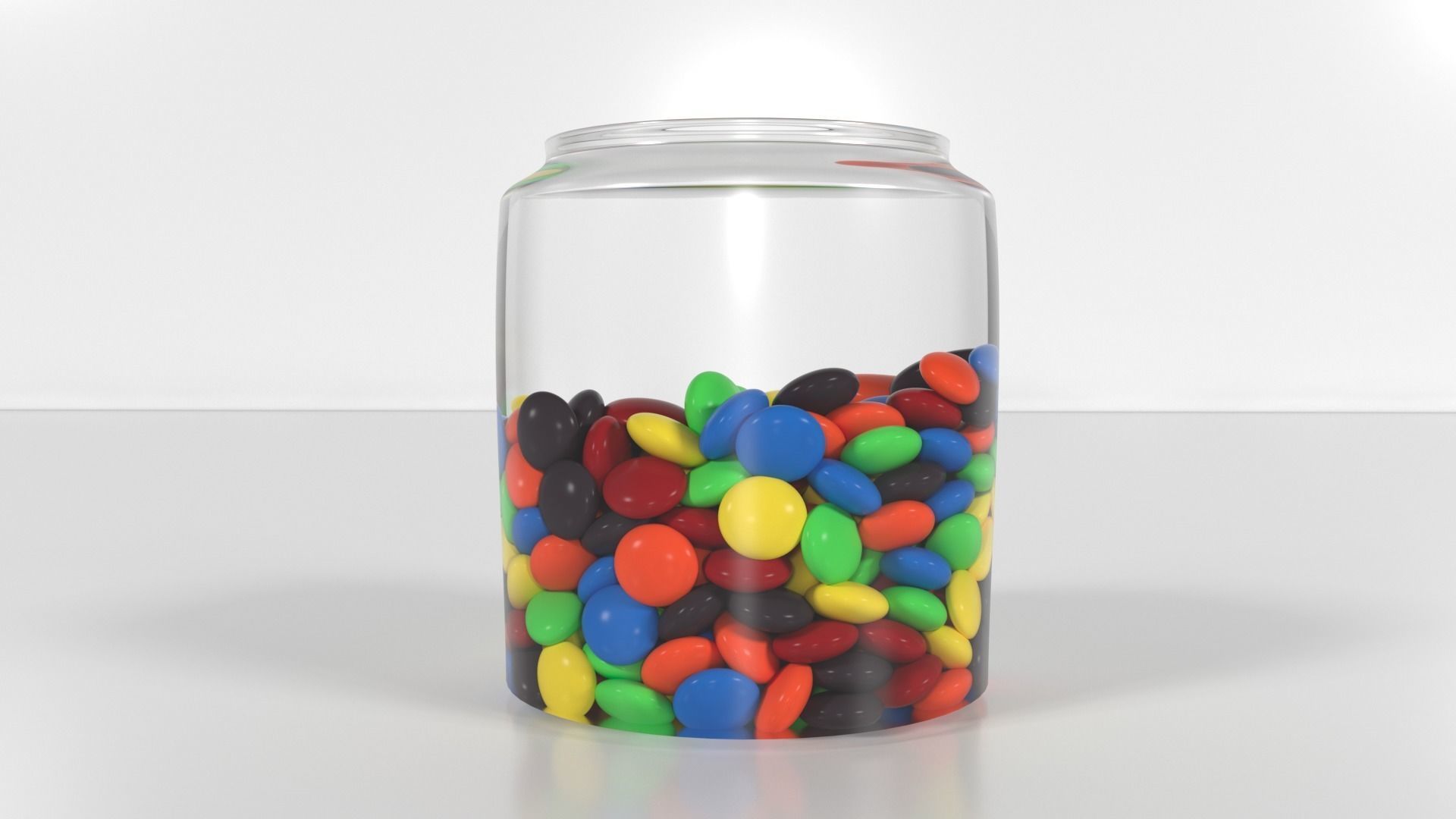 Candy Jar 3D model animated | CGTrader