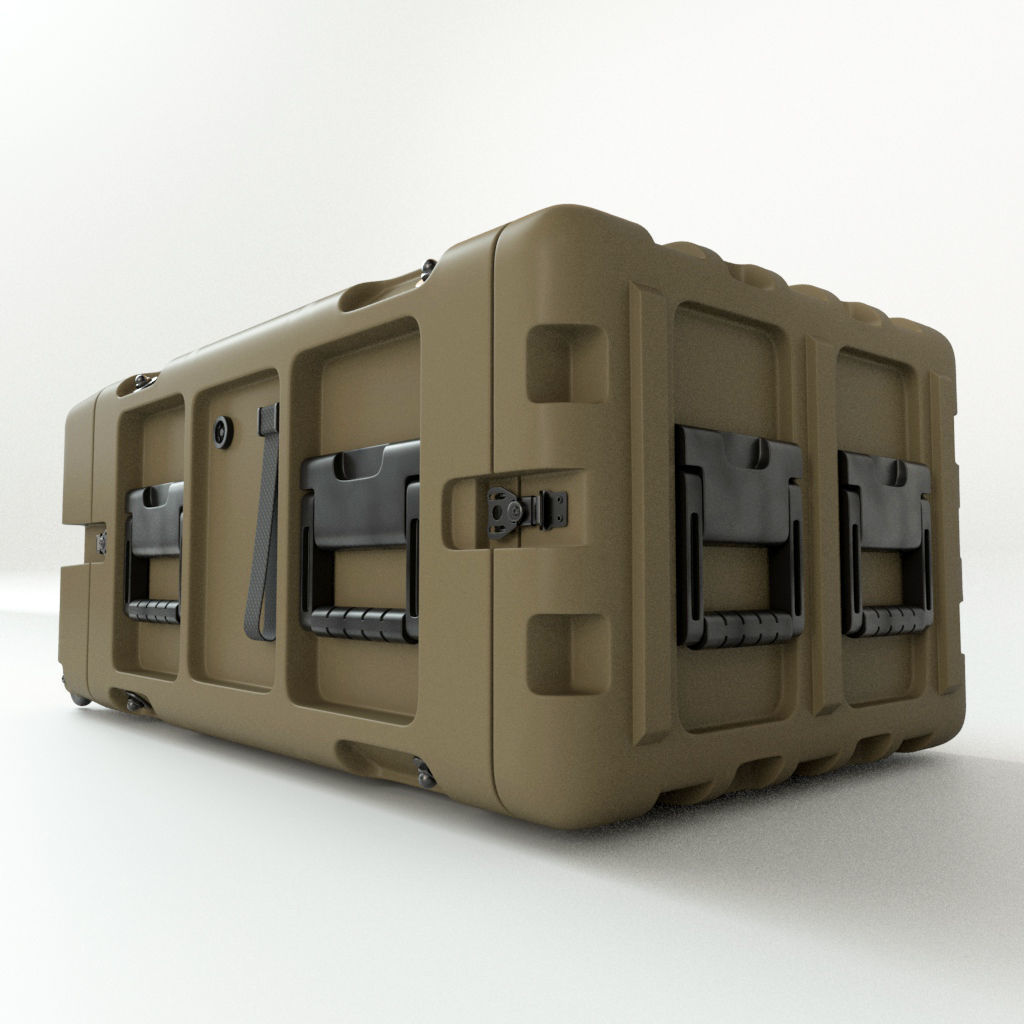 Military Case 3D model | CGTrader