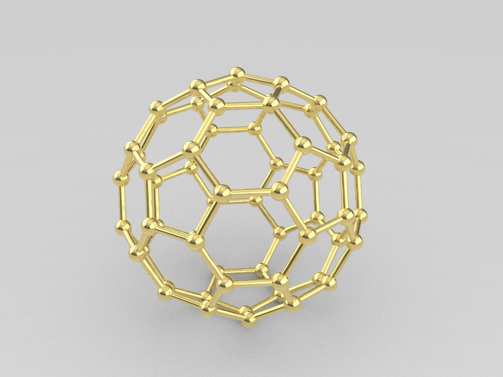 Bucky Ball 3D model | CGTrader