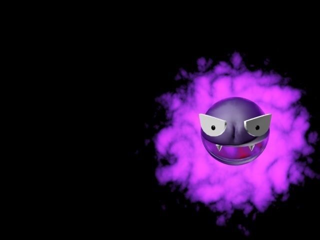 GASTLY 3d 3D model animated | CGTrader