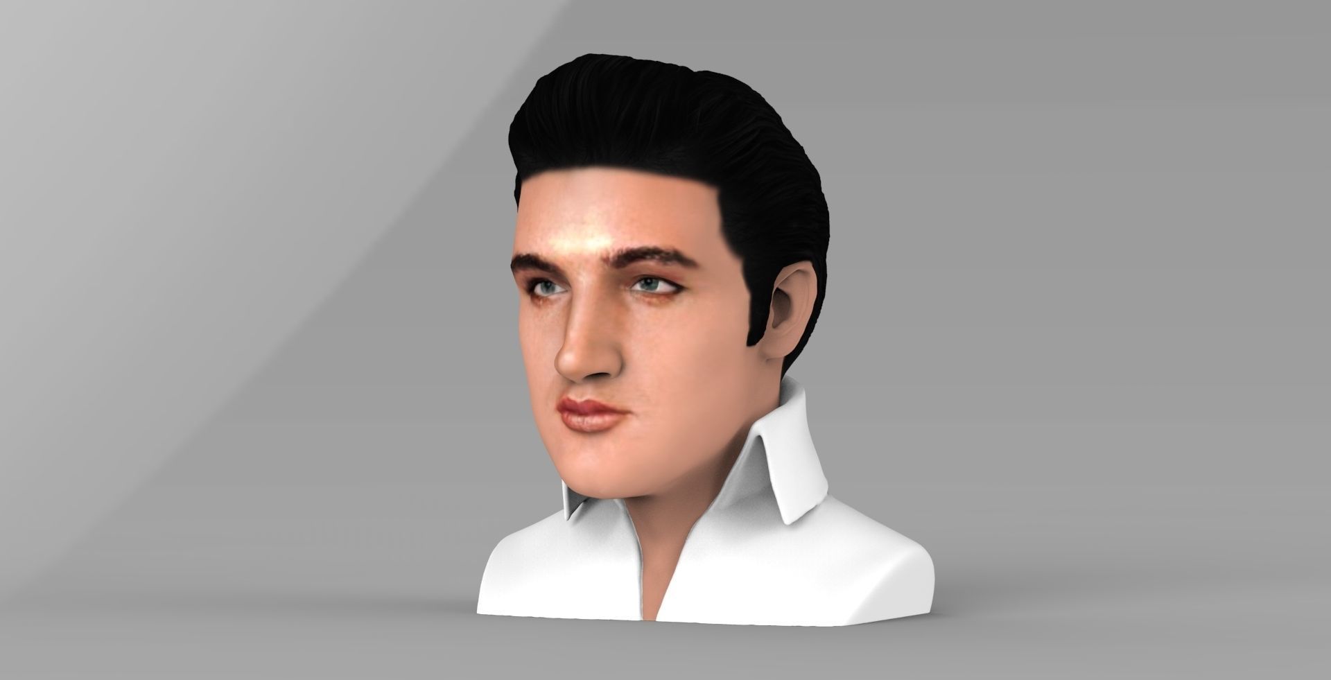 Elvis Presley bust ready for full color 3D printing 3D model 3D ...