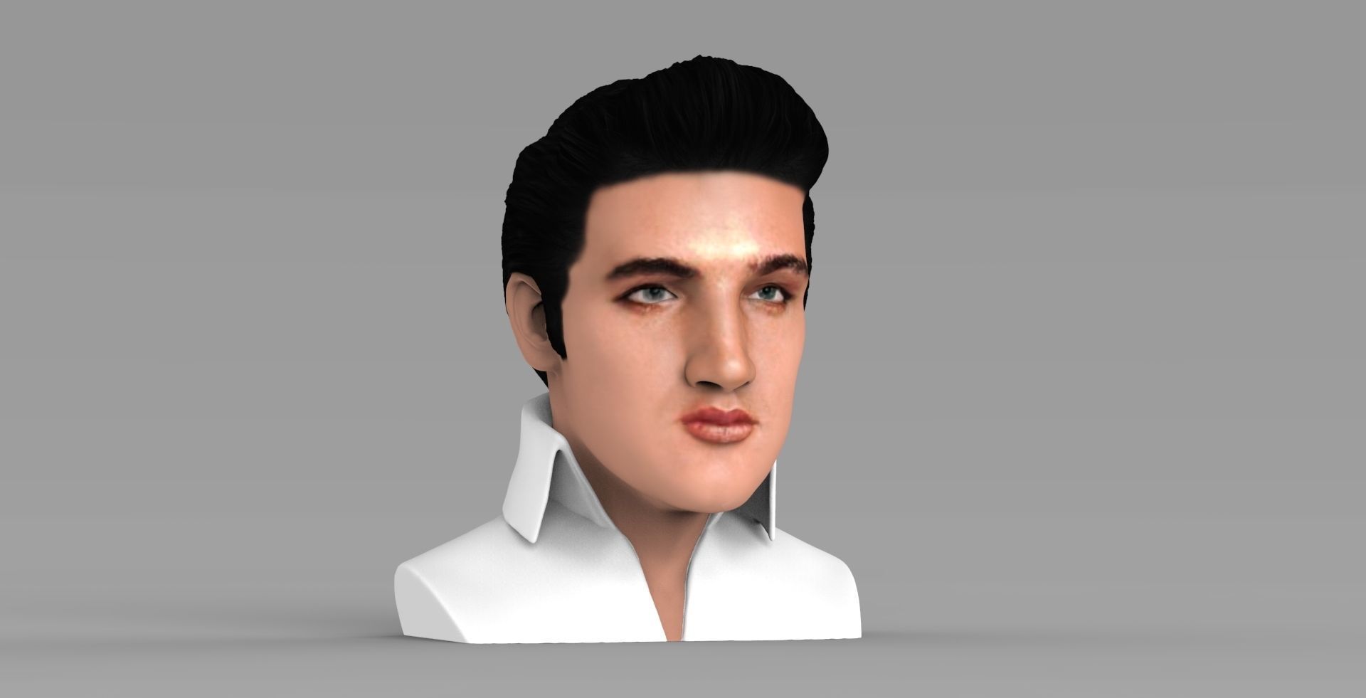 Elvis Presley bust ready for full color 3D printing 3D model 3D ...