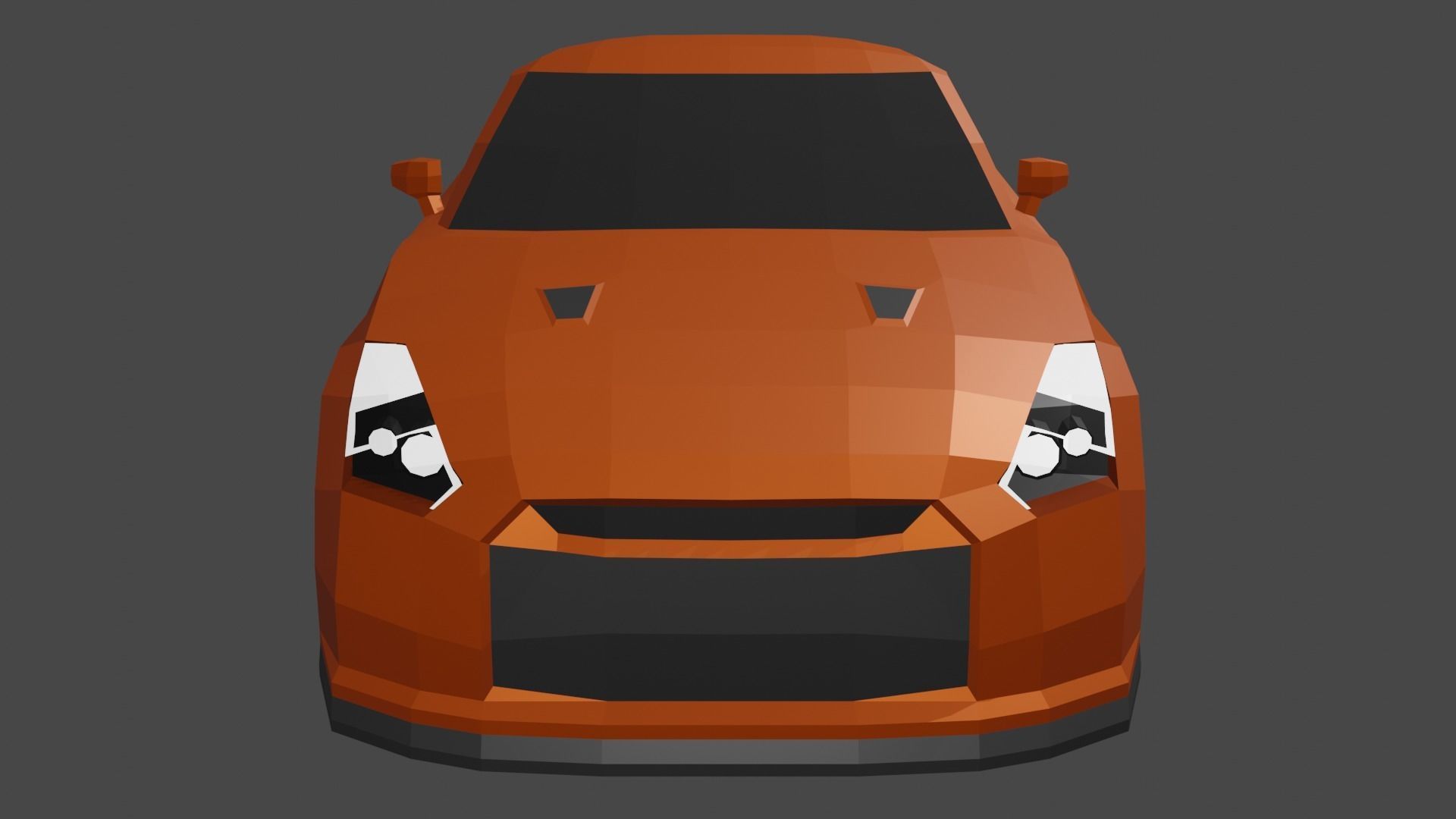 3D model Nissan GTR R35 VR / AR / low-poly | CGTrader