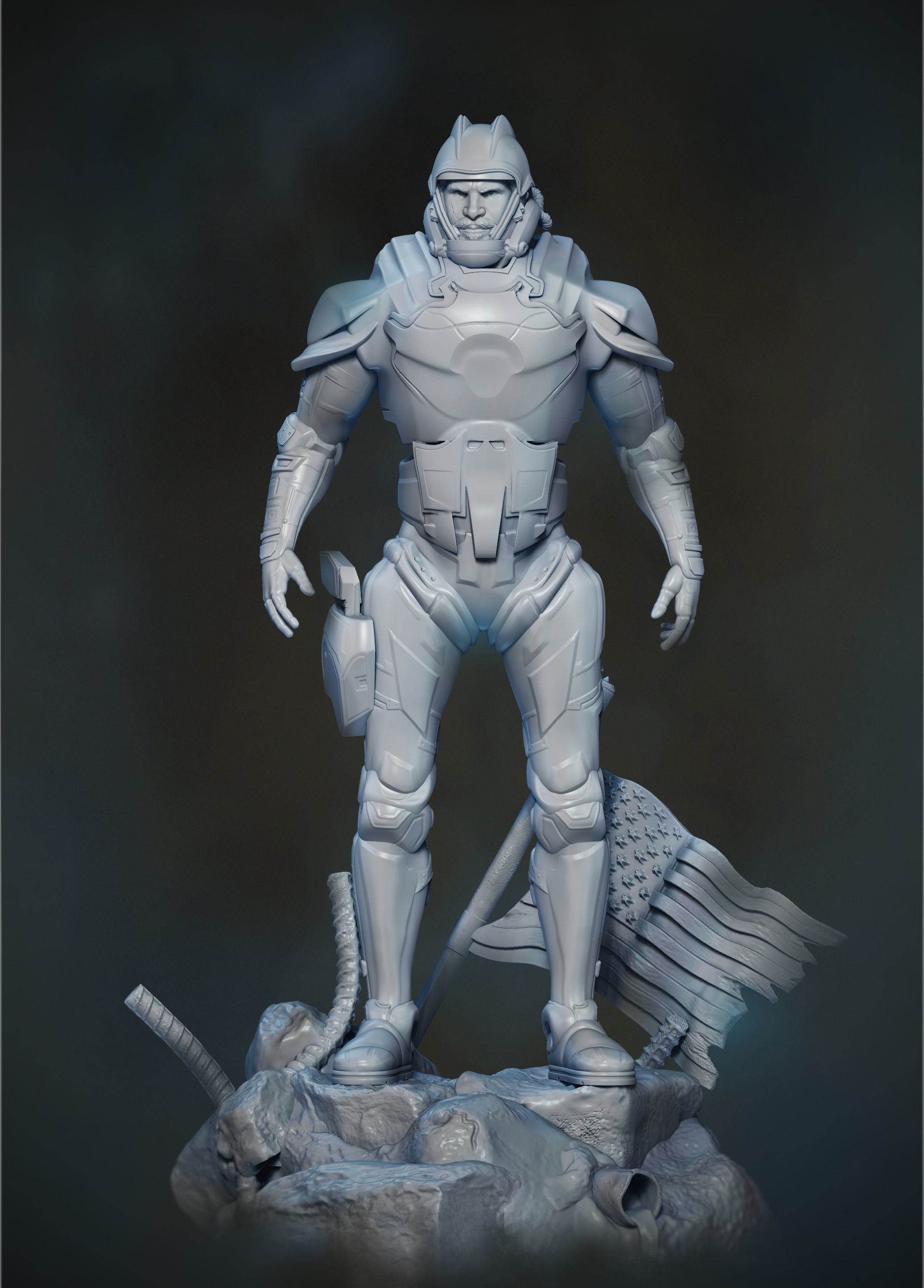 Ranger 3D model 3D printable | CGTrader