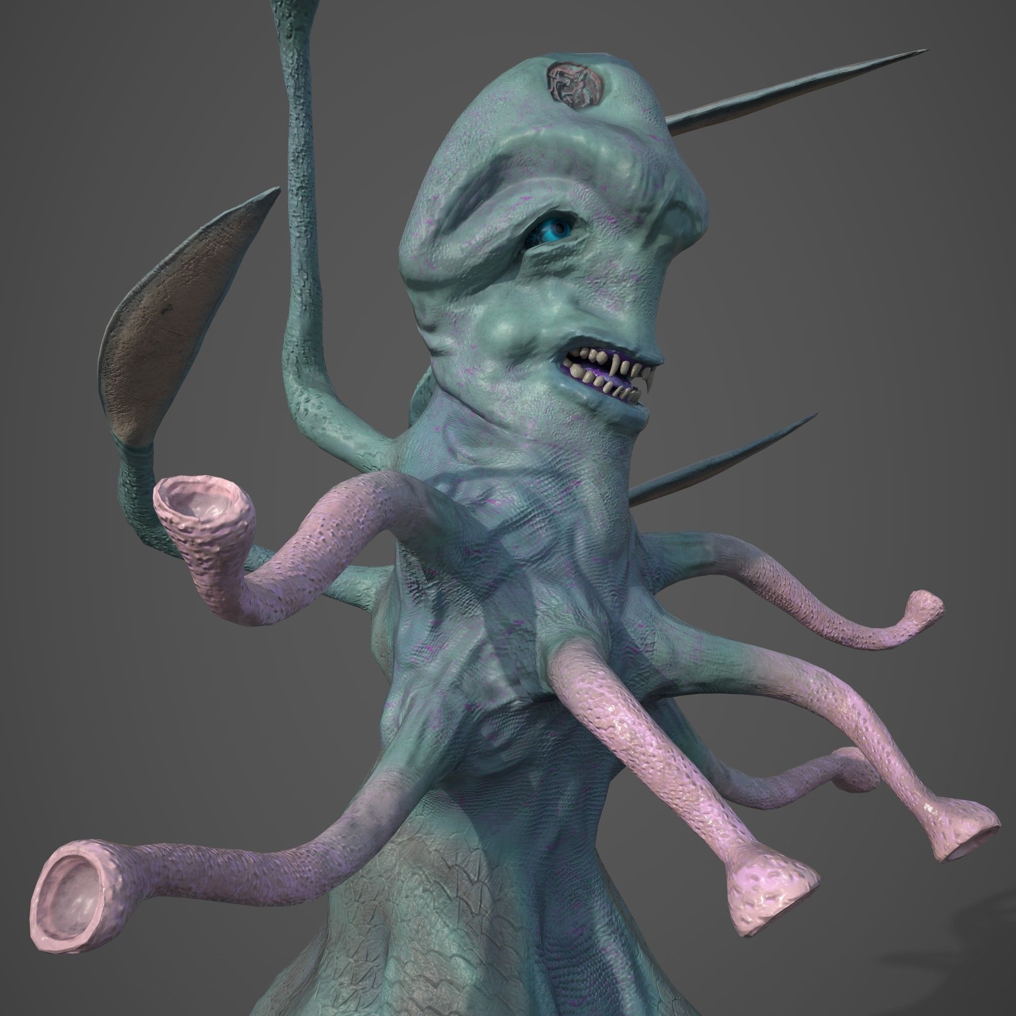 3D model Alien VR / AR / low-poly | CGTrader